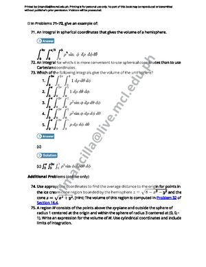 differentiating functions of several algebraically - Engineering Calculus 1 - Studocu
