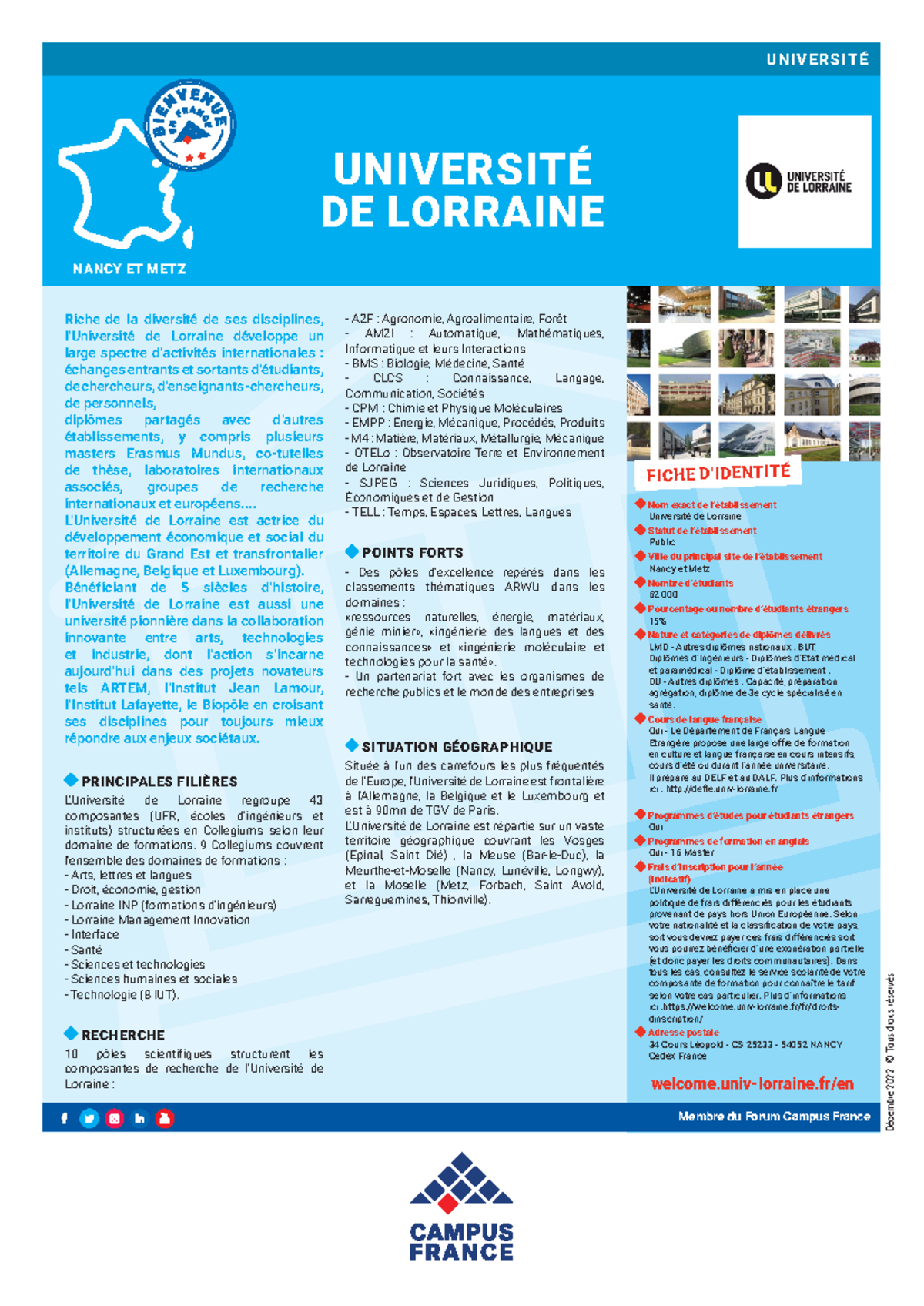 Univ lorraine fr - Basically it's about learning languag - UNIVERSITÉ ...