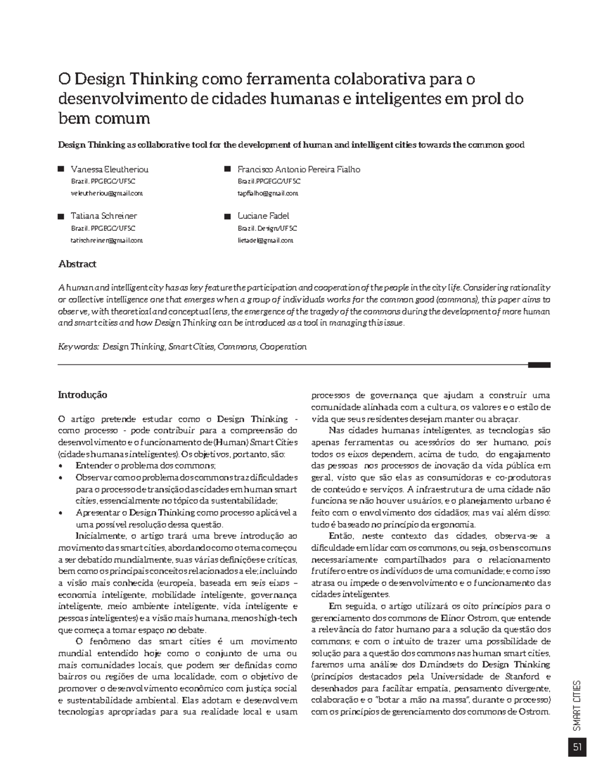 WP 03 - Design Thinking - paper - O Design Thinking como ferramenta ...