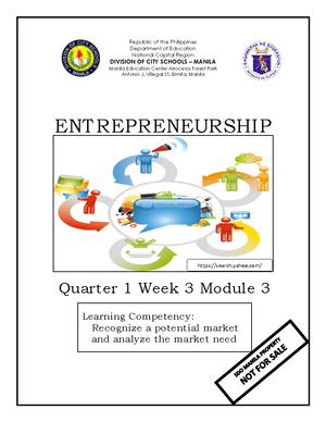 Cookery G12 Module 2 Q1 - COOKERY NC II QUARTER 1 MODULE 2 – BUSINESS ...