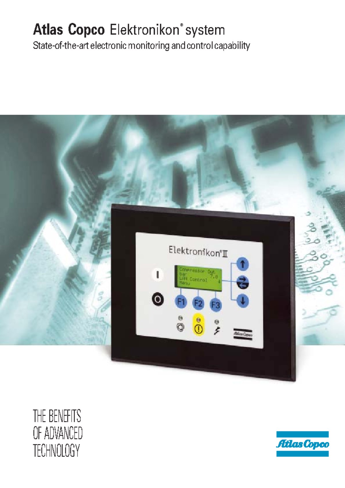 Atlas Copco Elektronikon User Manual - Atlas Copco Elektronikon ...