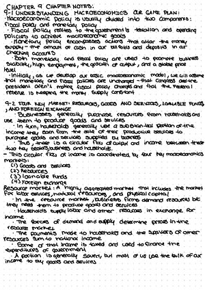 EC103 Chapter 10 - Professor Sean Keehan - Chapter 10 Dynamic Change ...