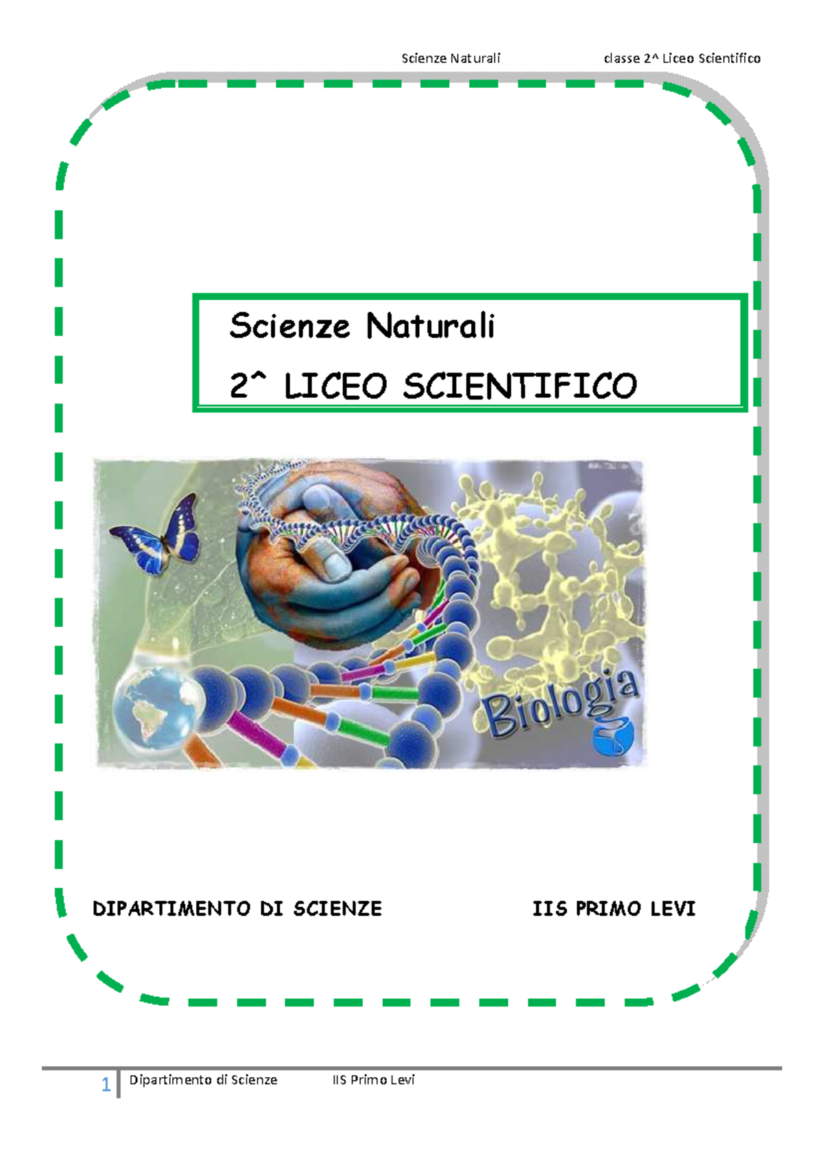 Dispensa-2-Scienze naturali - Scienze Naturali classe 2^ Liceo ...