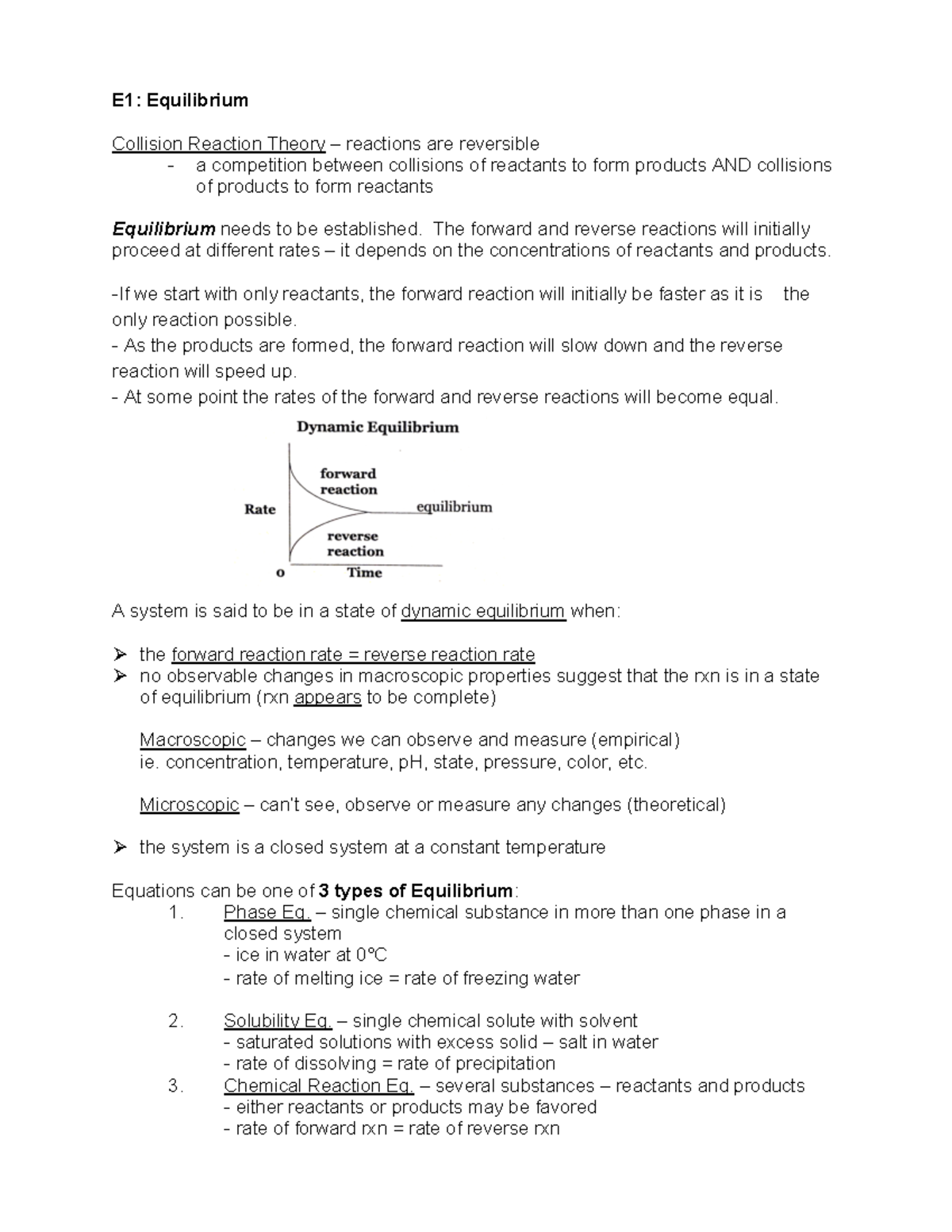 E1 Equilibrium complete notes rev 2015 LECTURE NOTES - E1: Equilibrium ...