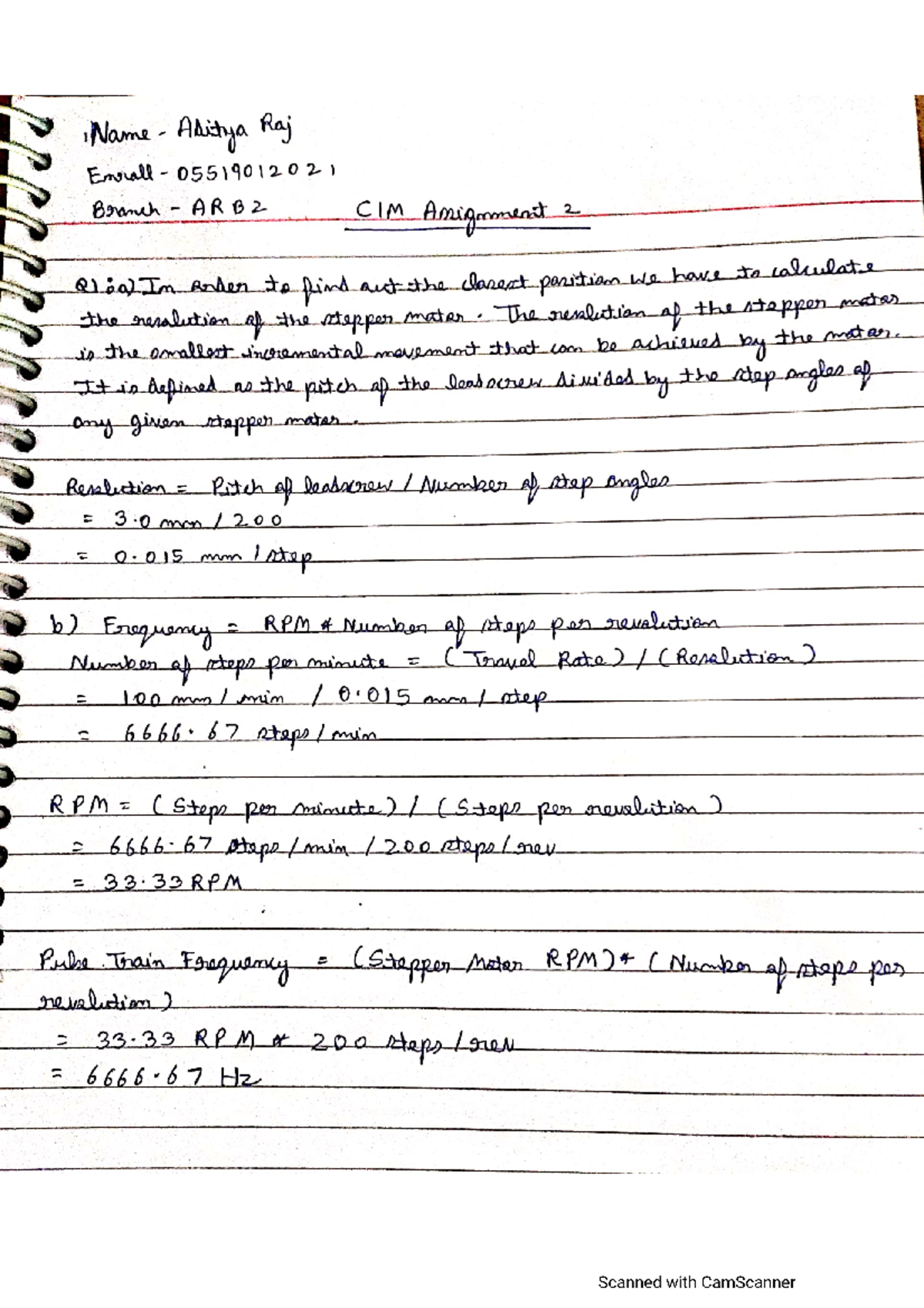 CNC Assignment 2 Aditya Raj 05519012021 - Input: M G01 X103 Y75. G G G00 X33 Y103. M G01 X29 ...