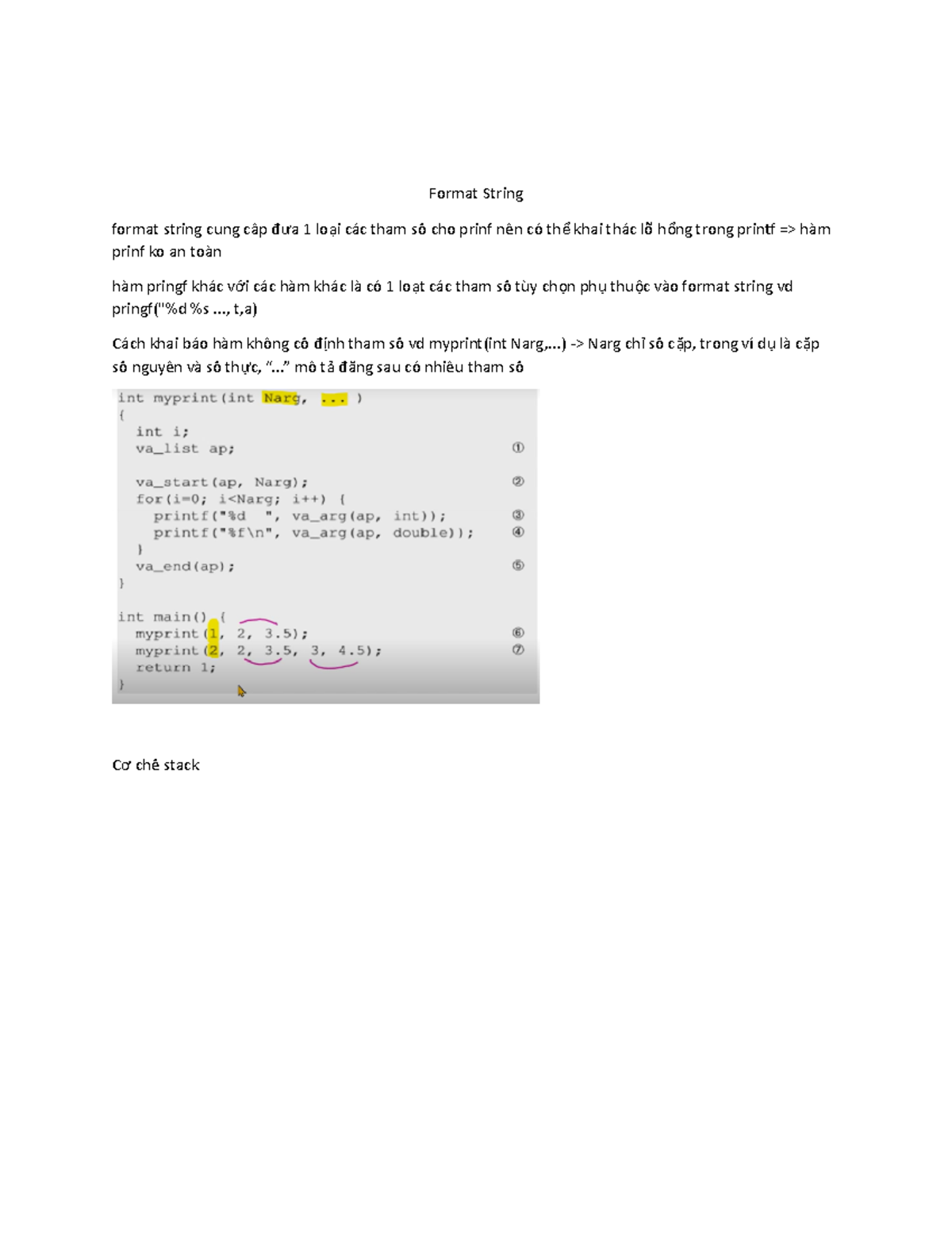 Format String - văn học - Format String format string cung cấấp đ a 1 ...