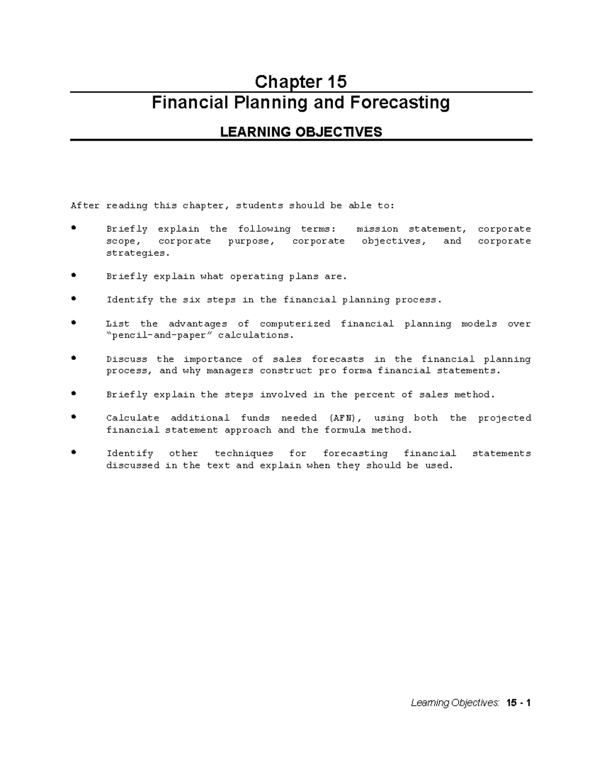 Pdfcoffee financial management - After reading this chapter, students ...