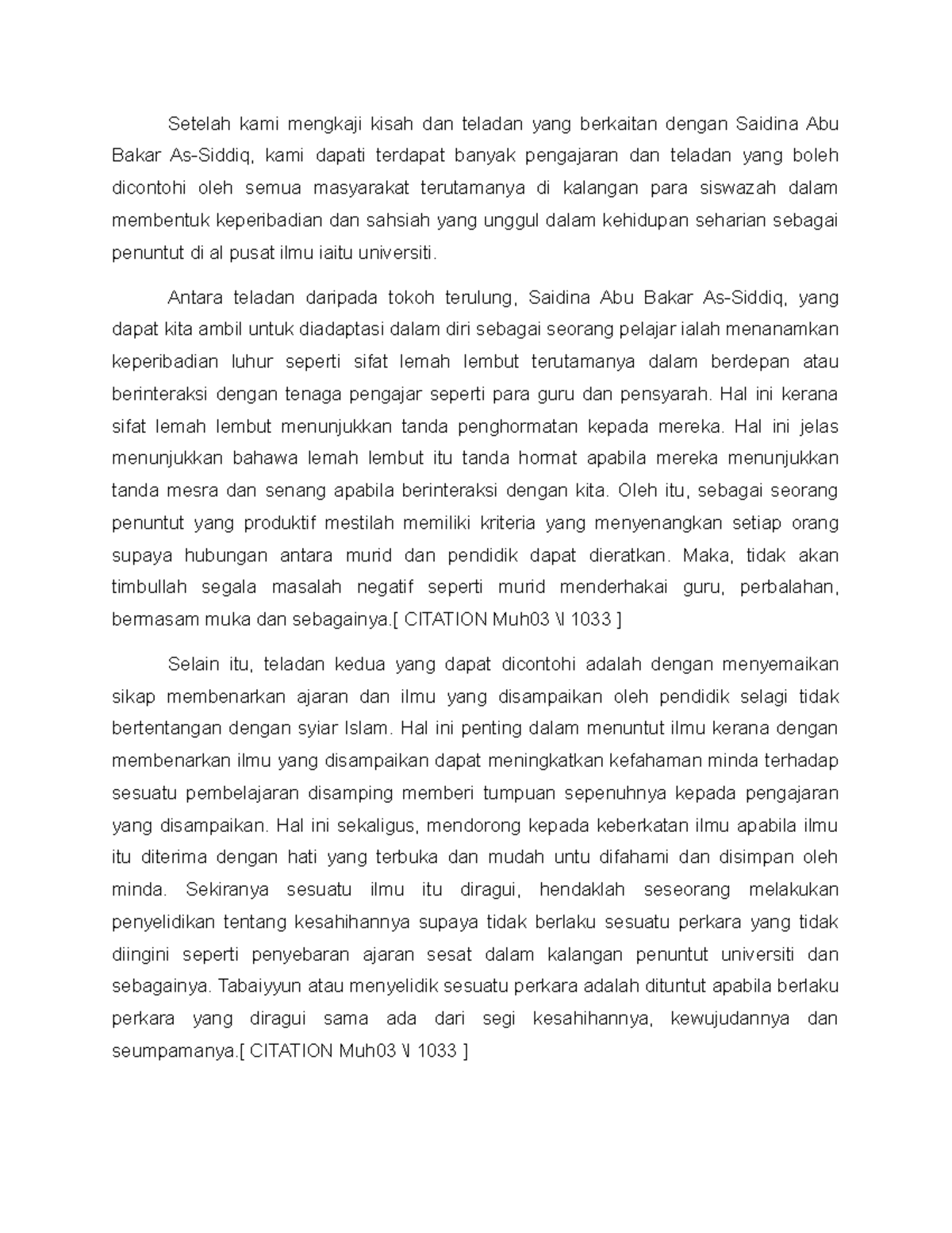 CTU151 Tokoh Saidina ABU Bakar AS- Siddiq - Setelah kami mengkaji kisah ...