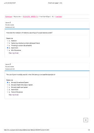 W.A unit 4 - written assignments - 1 can be said about the domain of ...