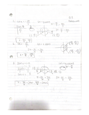 (2023-24) Algebra 2 Review KEY - Studocu