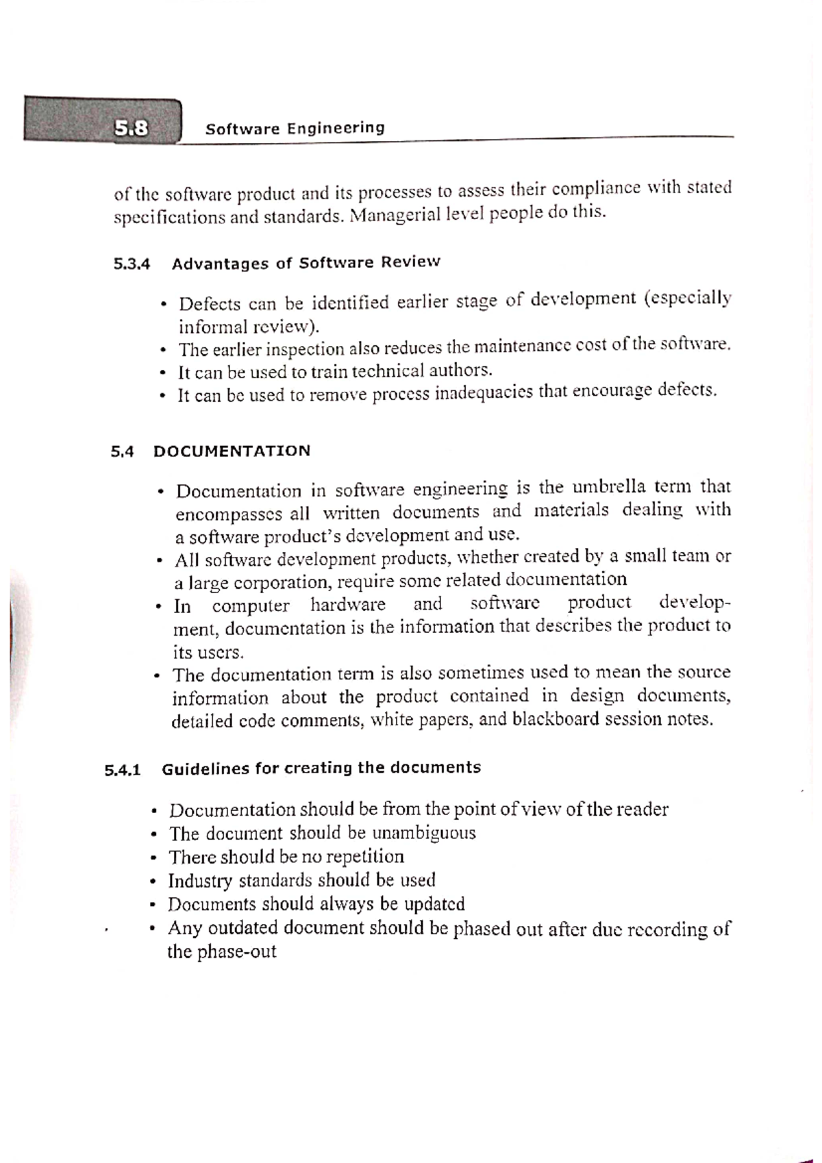 Unit-5 Software Engineer - Computer Applications - Studocu