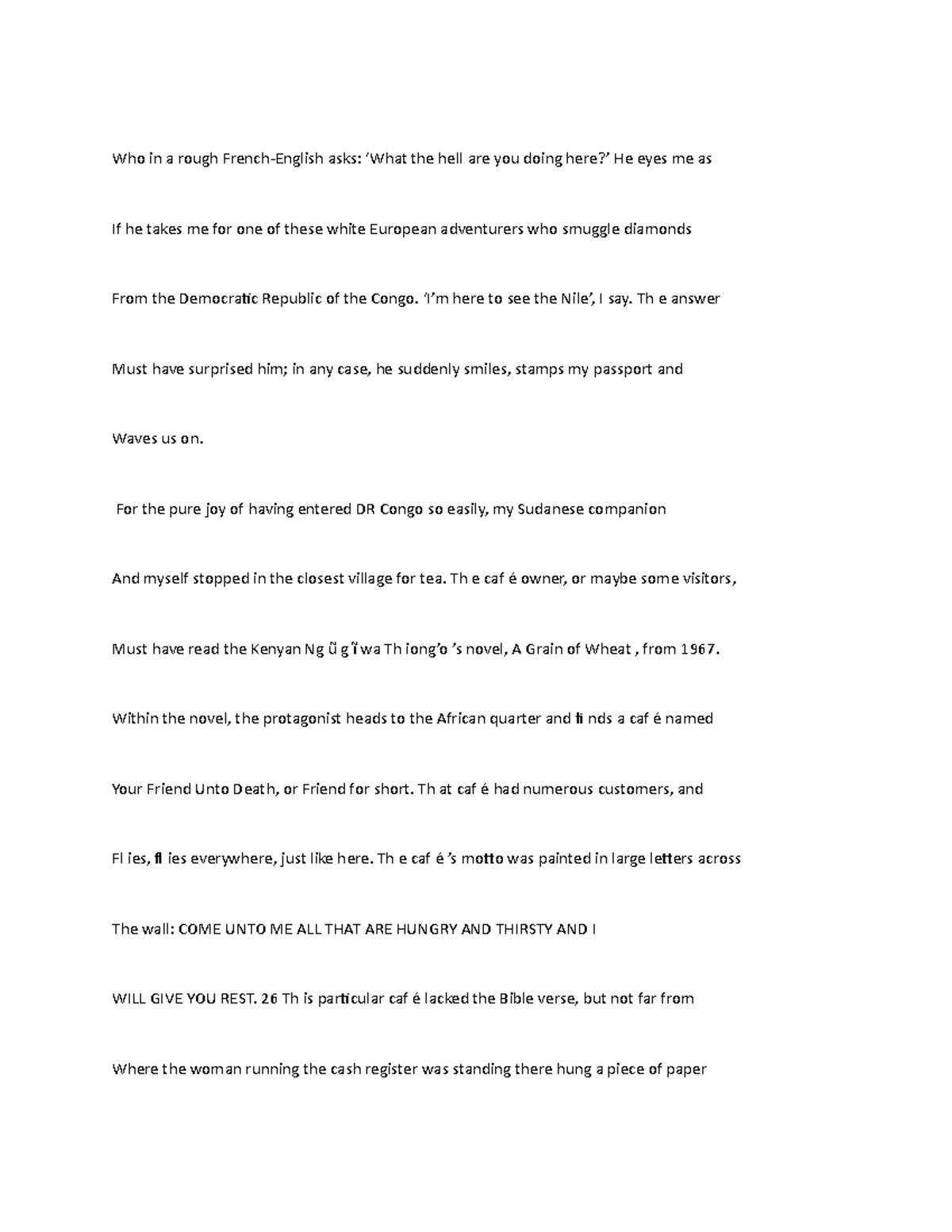 Ay14The Nile River played an important role in shaping the lives and ...