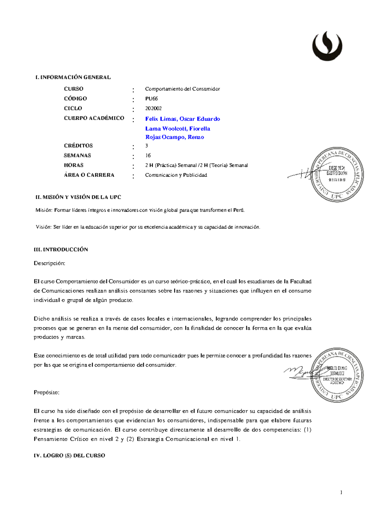 PU66 Comportamiento Del Consumidor 202002 - III. INTRODUCCIÓN ...