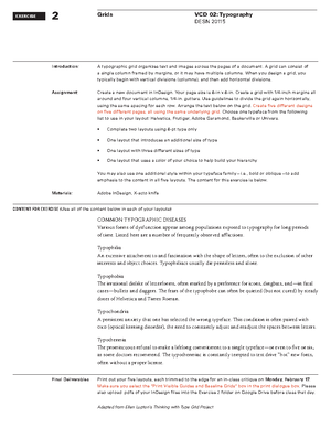 Project 4 Type Specimen Book S2020 - PROJECT 4 Type Specification Book ...