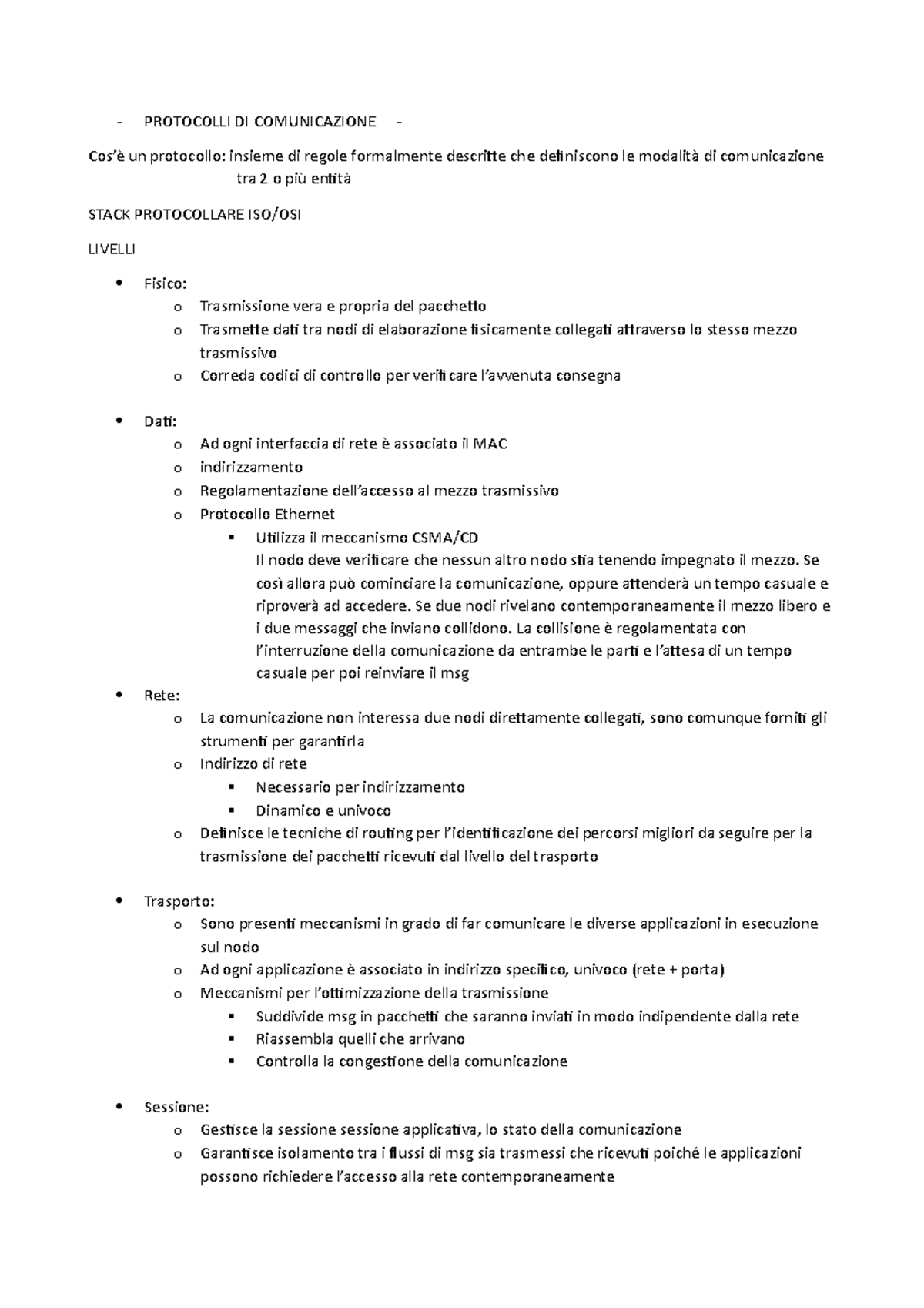 Protocolli_di_comunicazione_tra_due_calcolatori - PROTOCOLLI DI ...