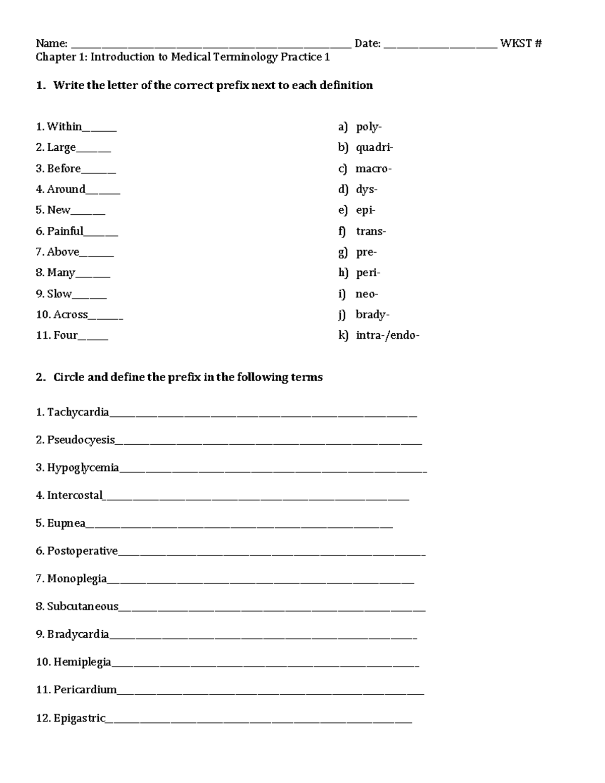 Chapter 1 Basic Practice - Name