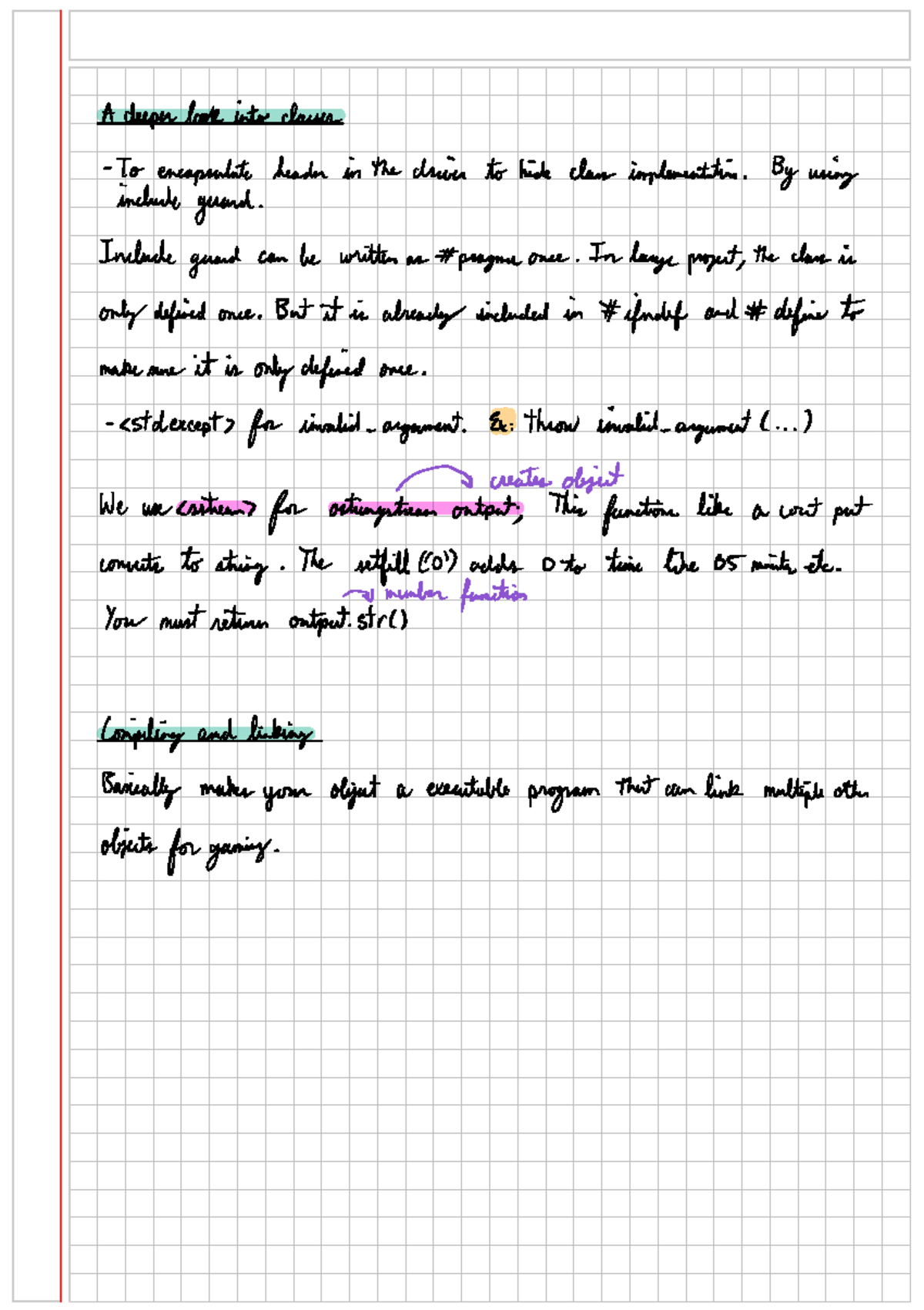COEN244 Chapter 9 Deeper Look in Classes - COEN 244 - Studocu