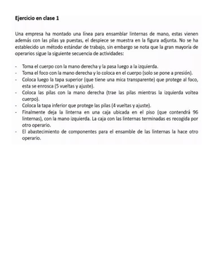 Ejercicios Cartas DE Control - CARTAS DE INDIVIDUALES (X, R); CARTA X -S. En una empresa se ...