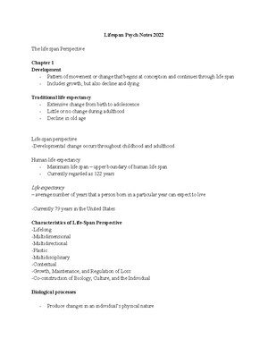 Weekly Assignment - Human Sexuality Dr. P. Zaleski-Kramer Assignment 10= chaps 5 (99-105), 9, 10 ...