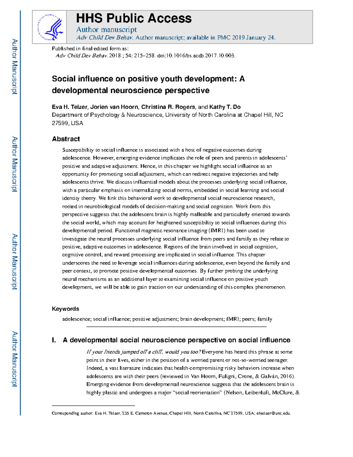 Influence of social media on positive youth development - Social ...