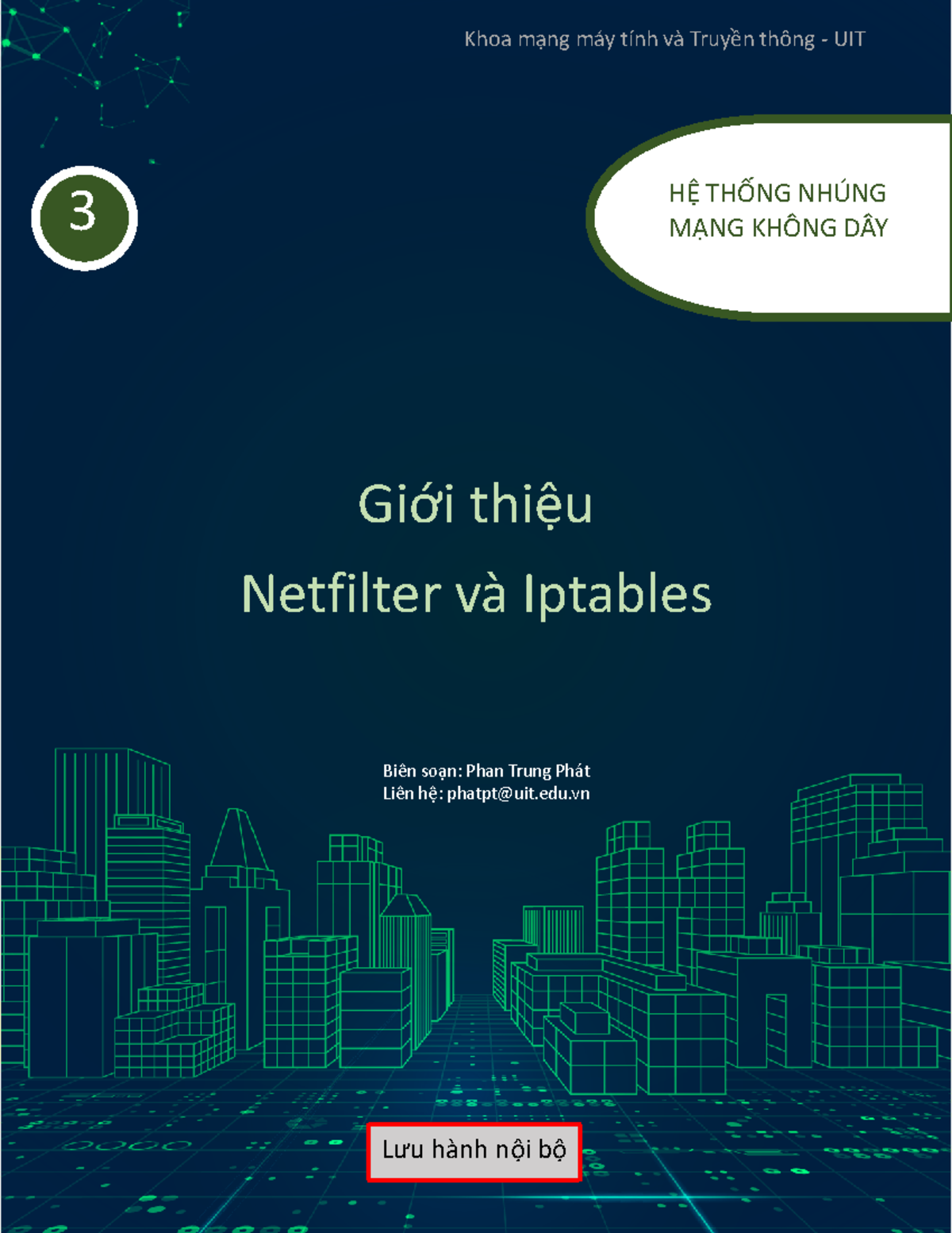 Lab 3 Introduction Netfilter and Iptables - KHOA MẠNG MÁY TÍNH & TRUYỀN THÔNG TÀI LIỆU THỰC HÀNH ...