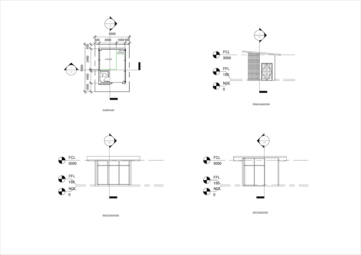 Mausoleum-1 - sample mausoleum layout - BS -Architecture - NGL 0 FCL ...