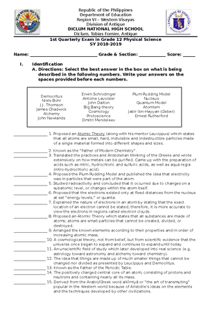 Lesson Plan in Grade 8 Positive Negative - Lesson Plan in Grade 8 I ...