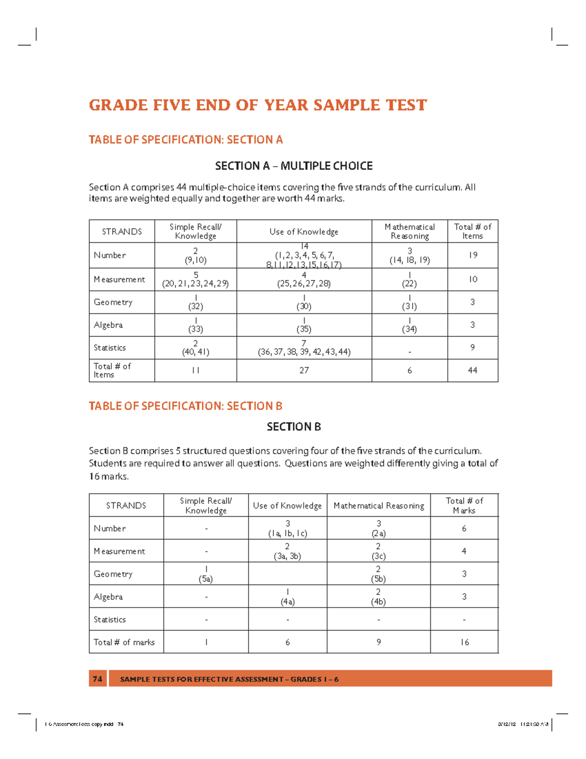 Practice Test Math 5th Grade Jamaica 74 SAMPLE TESTS FOR EFFECTIVE practice-test-math-5th-grade-jamaica-74-sample-tests-for-effective