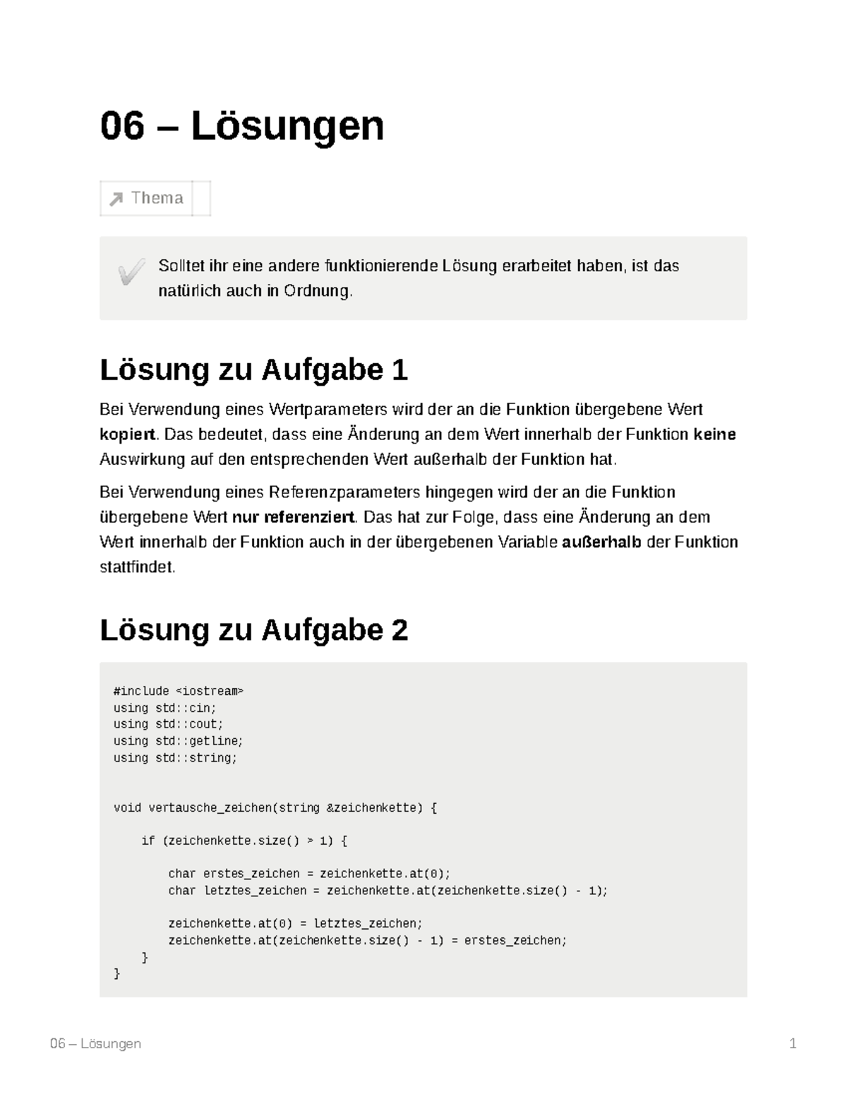 2022-11-15 - Referenzparameter und Rekursion - Loesungen - 06 ...