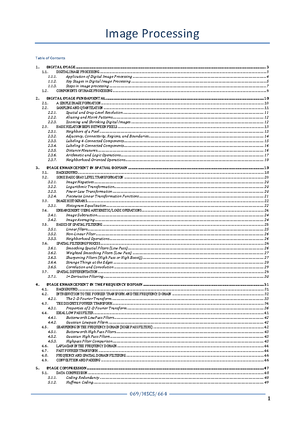 Image-processing - digital image processing notes - What is a Digital ...