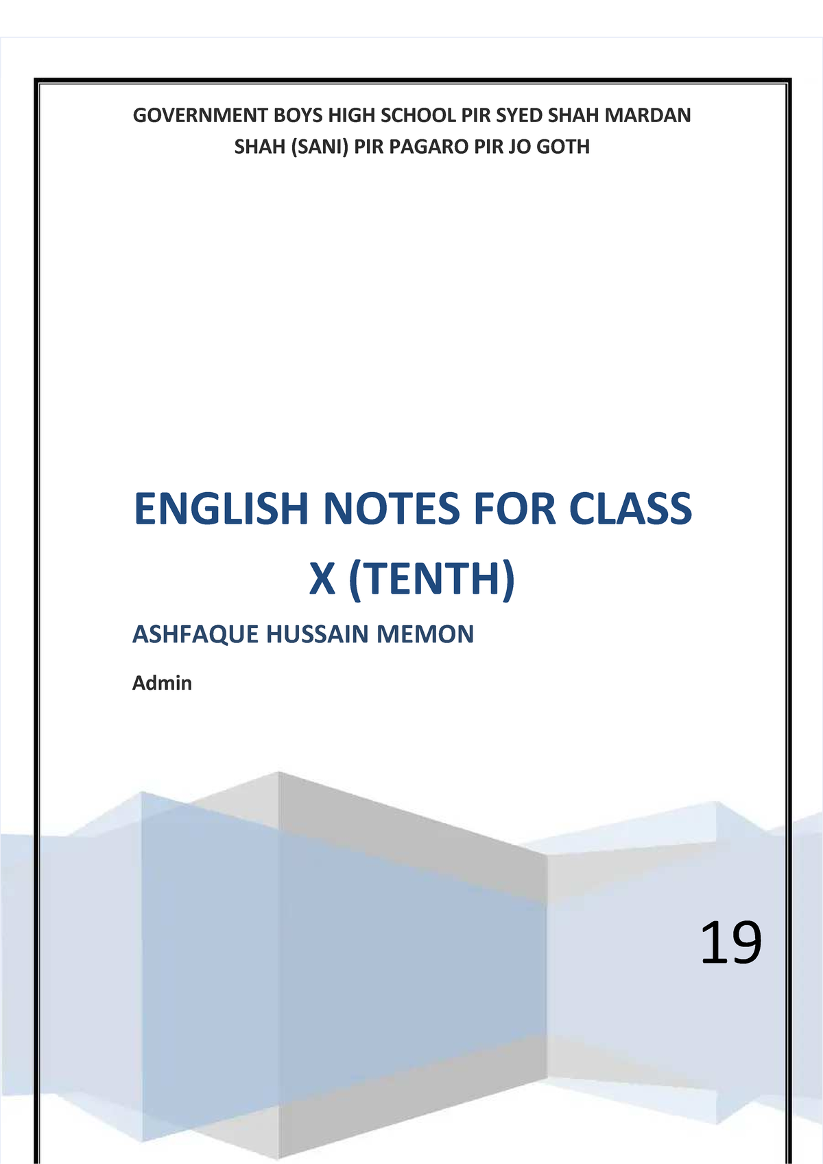 Pdf-complete-notes-english-10-sindh-text-book-board-stb compress ...