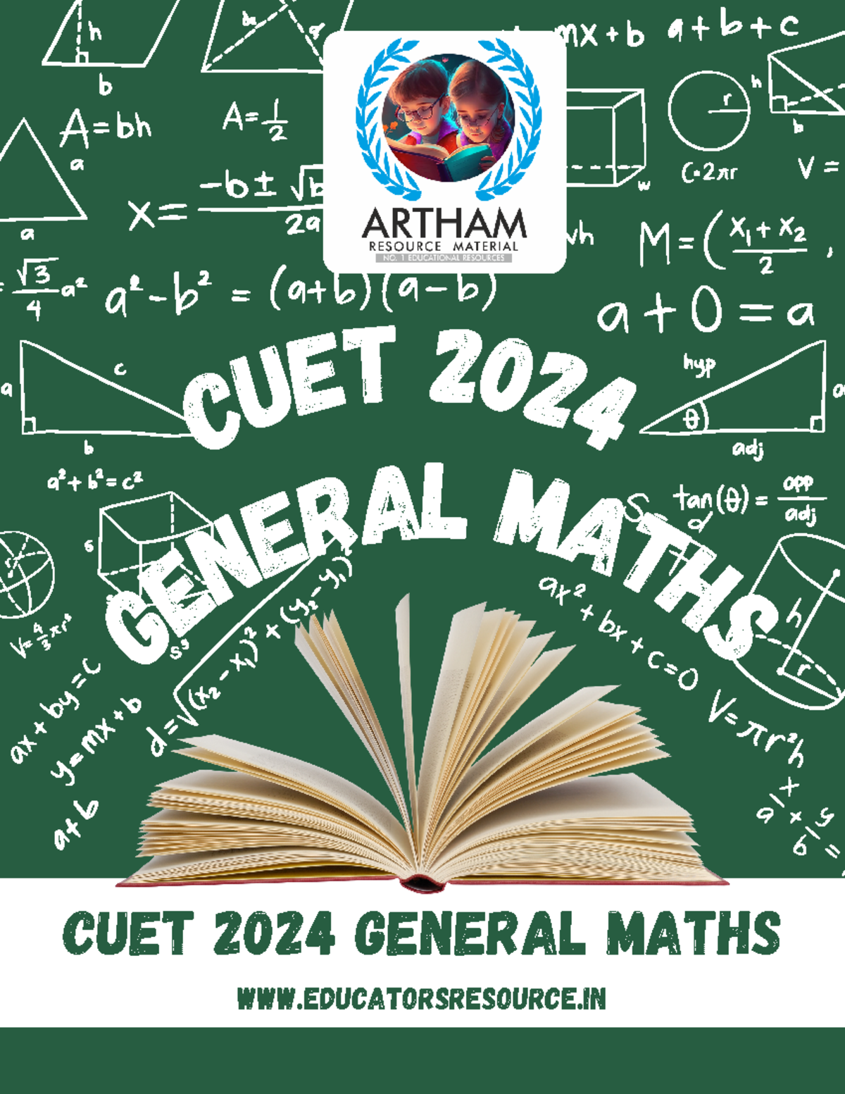 CUET General Maths..2024 Chapter Wise Based on Latest Pattern - G E N E ...