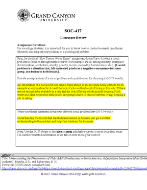 How Theory Works - Rough Draft - Ryanne Romo SOC 417 6/6/ David Balfour ...