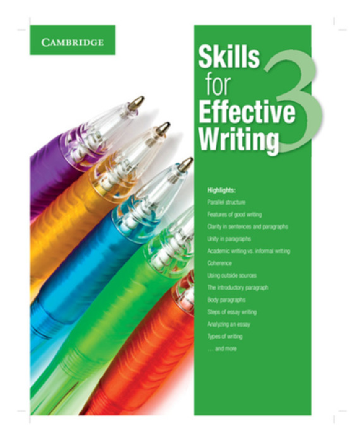Skills for Effective Writing Level 3 SB Newson 39 s Language Centre ...