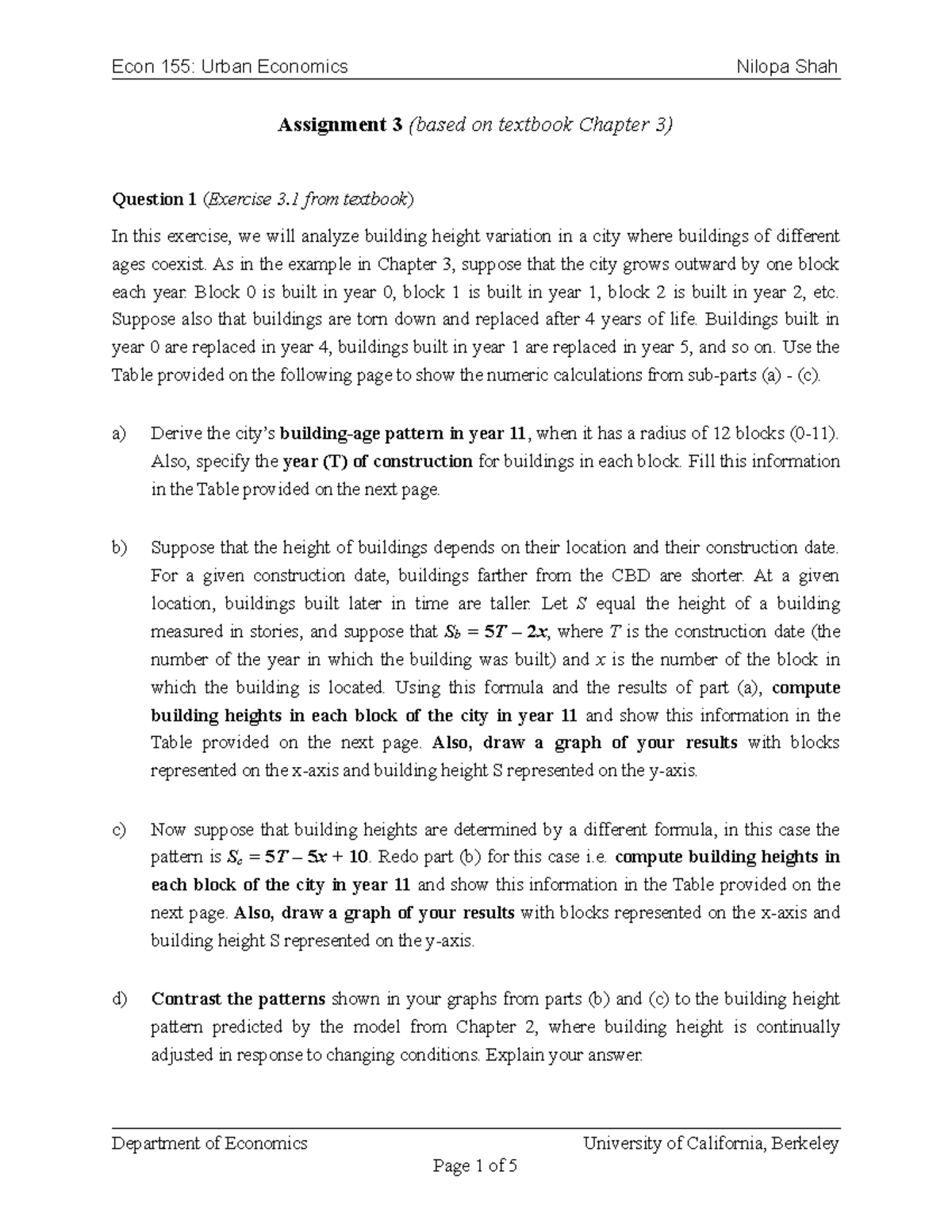 155 Assignment 3 Spring 2024 - Assignment 3 (based on textbook Chapter ...