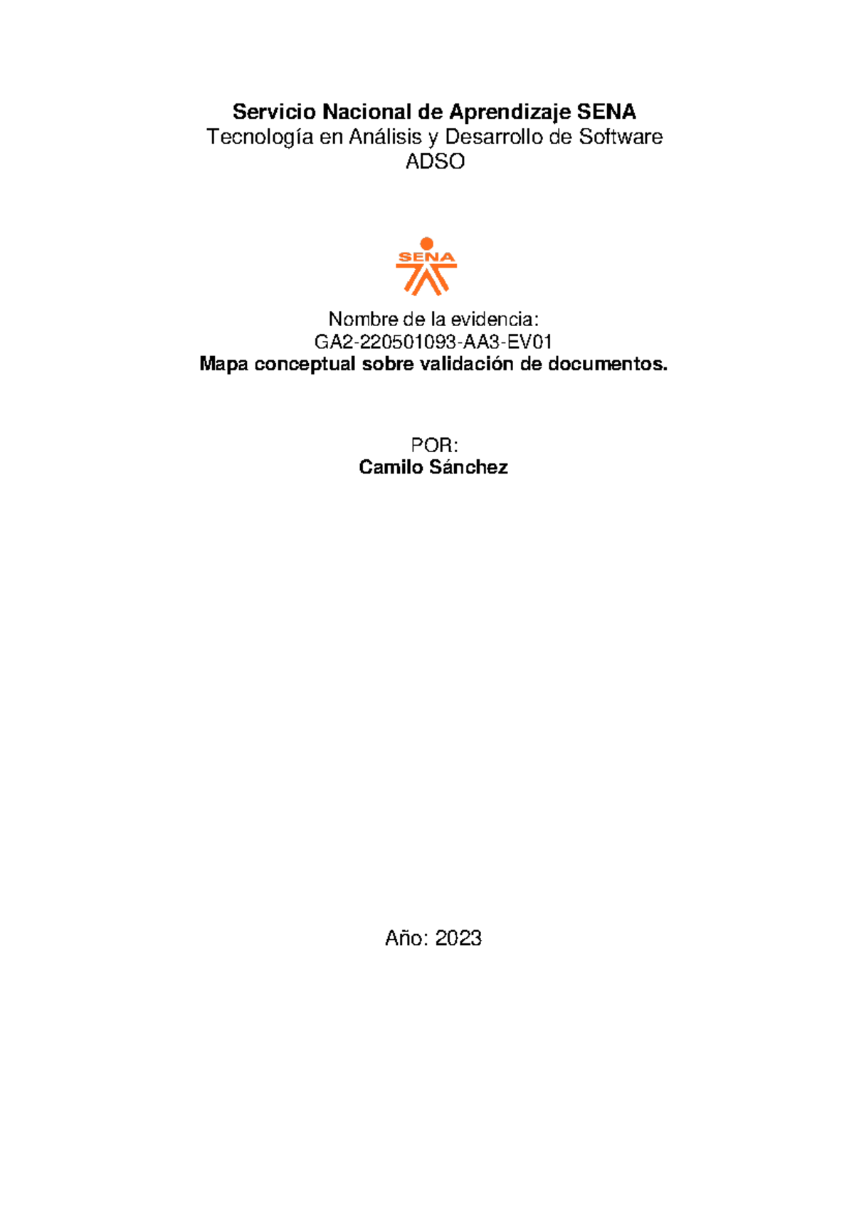 GA2 220501093 AA3 EV01 - Todos Son Trabajos De Solución Solo Hay Que Buscar Por El Nombre ...