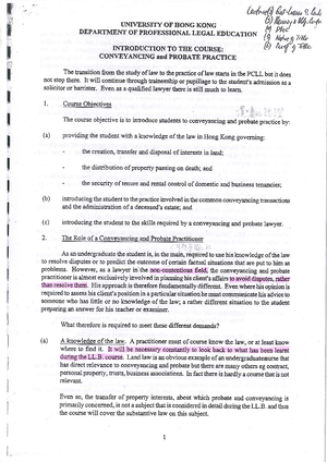Proof of land title in HK – Roots of title (principles) - Proof of land ...