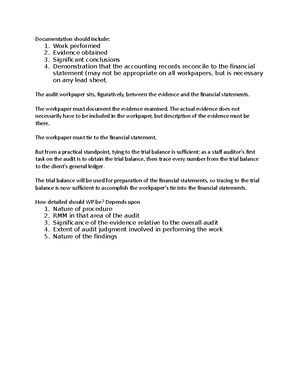 Substantive analytical test of depreciation expense - If, for example ...