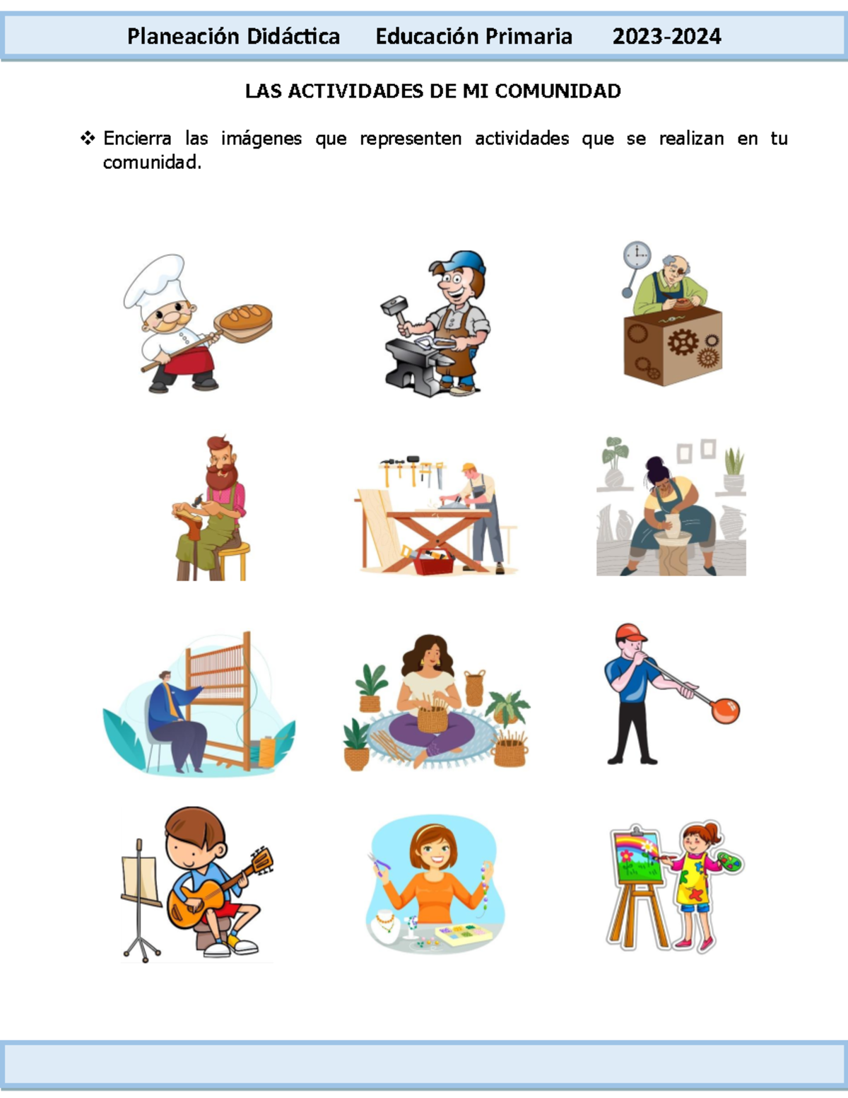 Anexo 2do Grado Enero - 05 Nos reconocemos como parte de una comunidad ...