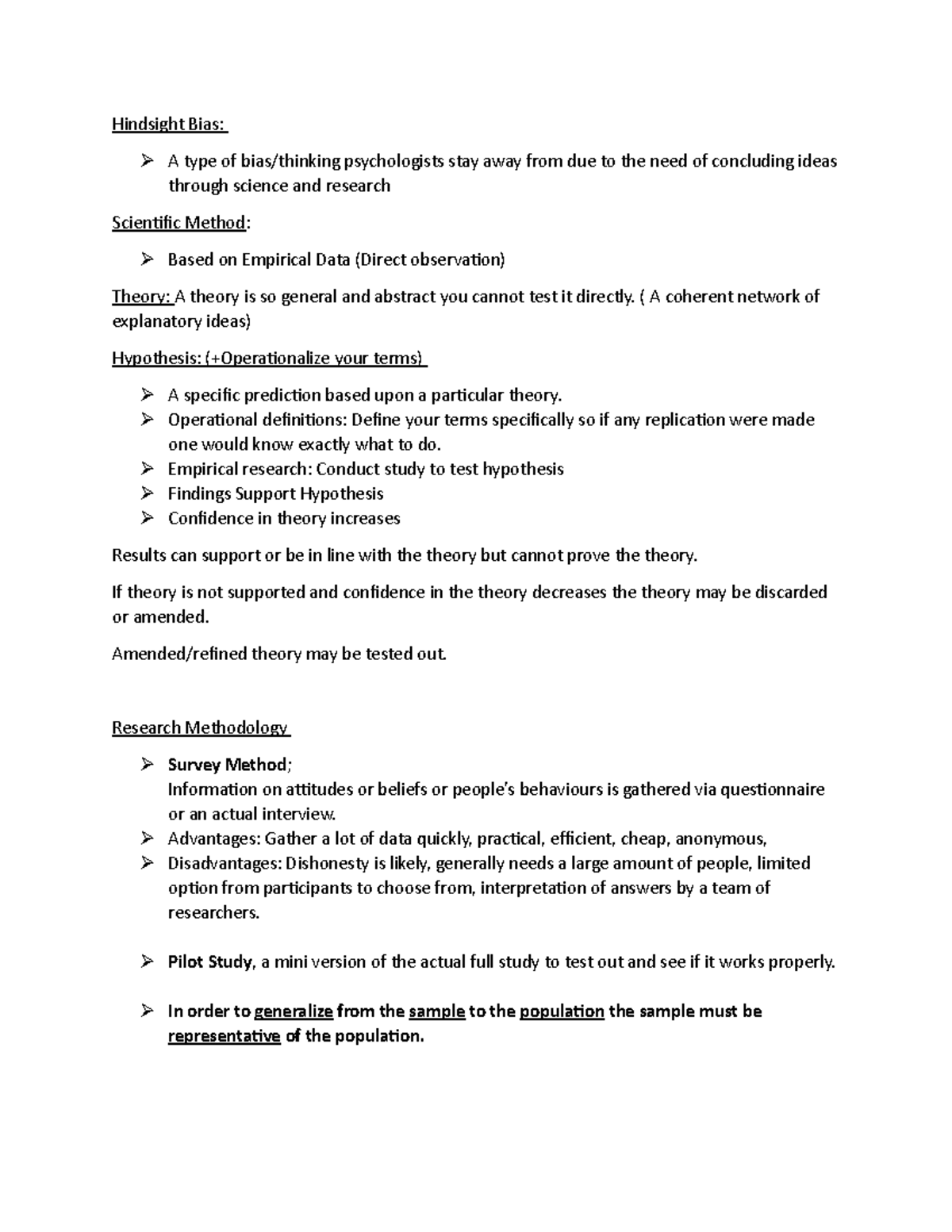 Research Methods Lecture Notes 1 2 Hindsight Bias A Type Of Bias research-methods-lecture-notes-1-2-hindsight-bias-a-type-of-bias