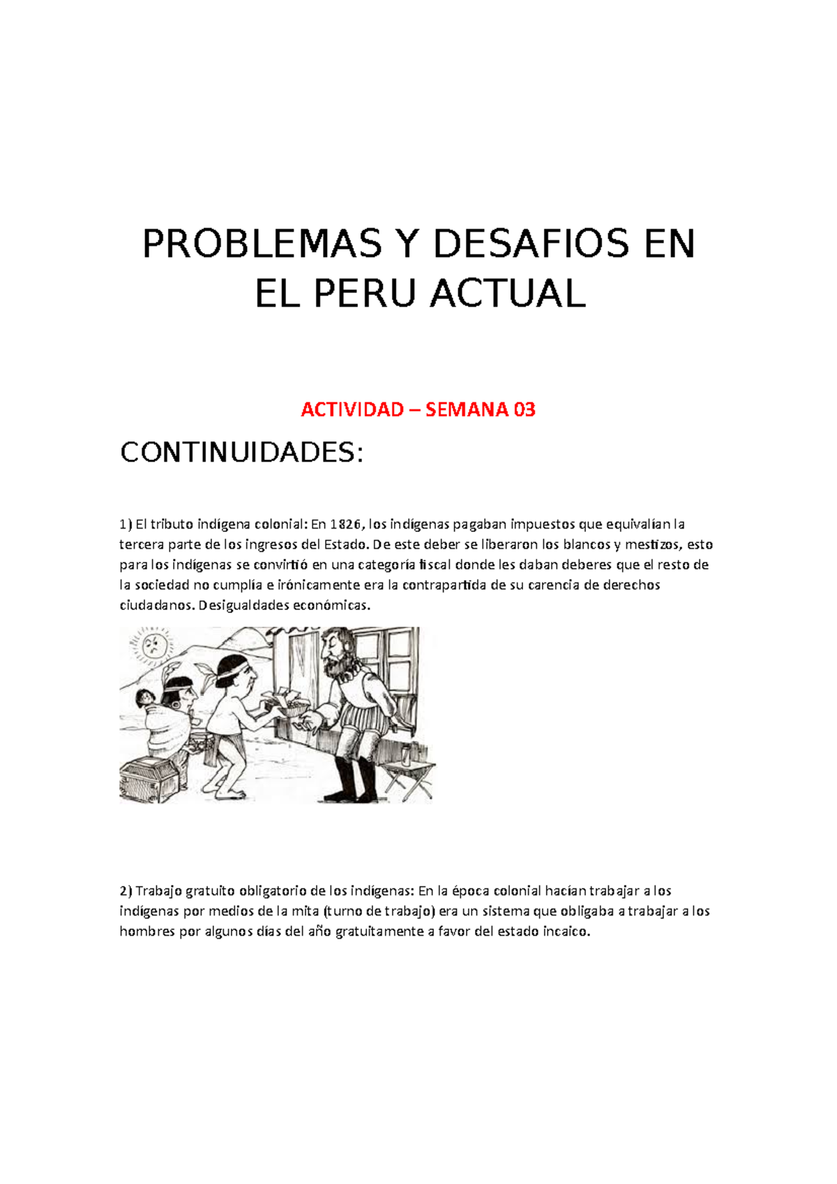 Problemas Y Desafios EN EL PERU Actual - Semana 01 - PROBLEMAS Y ...