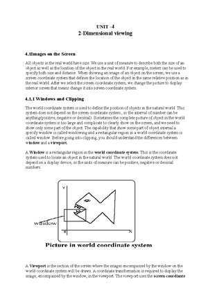 Computer-Graphics U5 latest - Every vertex is listed as an endpoint for ...