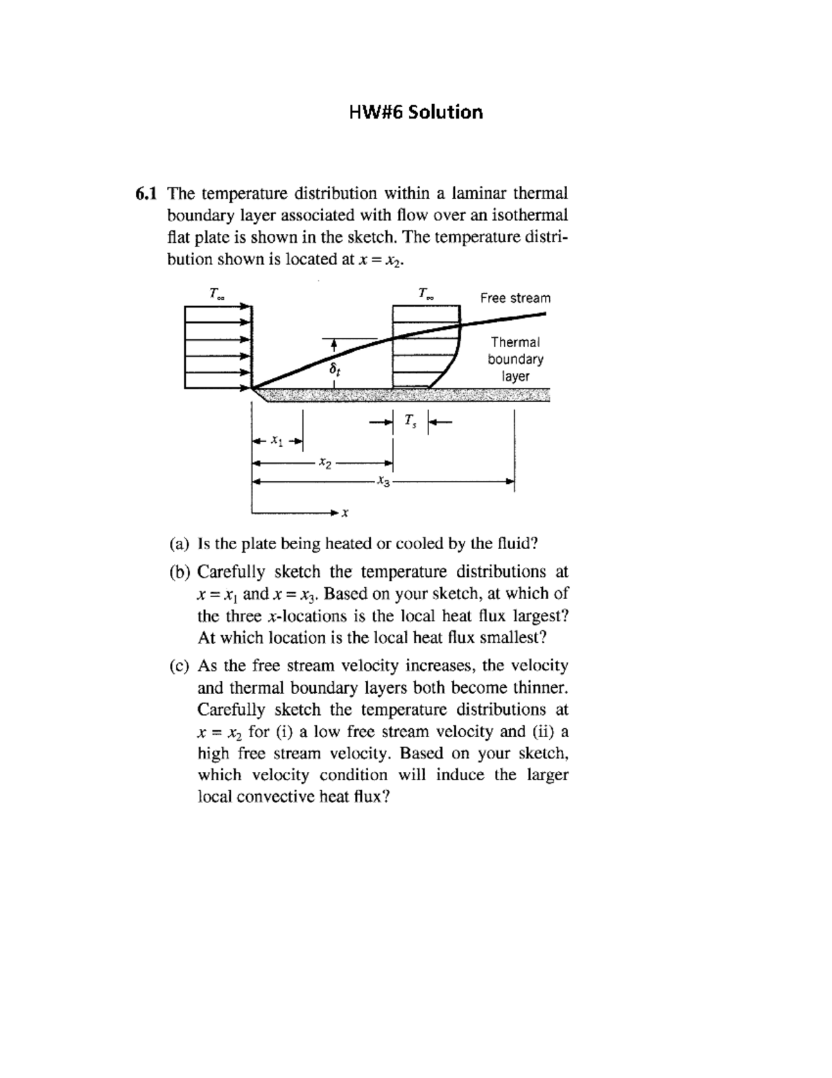HW#6 Solution - assignment for class - MEEN 461 - HW#6 Solution - Studocu