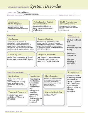 ATI Nursing Skill - IV Therapy - ACTIVE LEARNING TEMPLATES Nursing ...