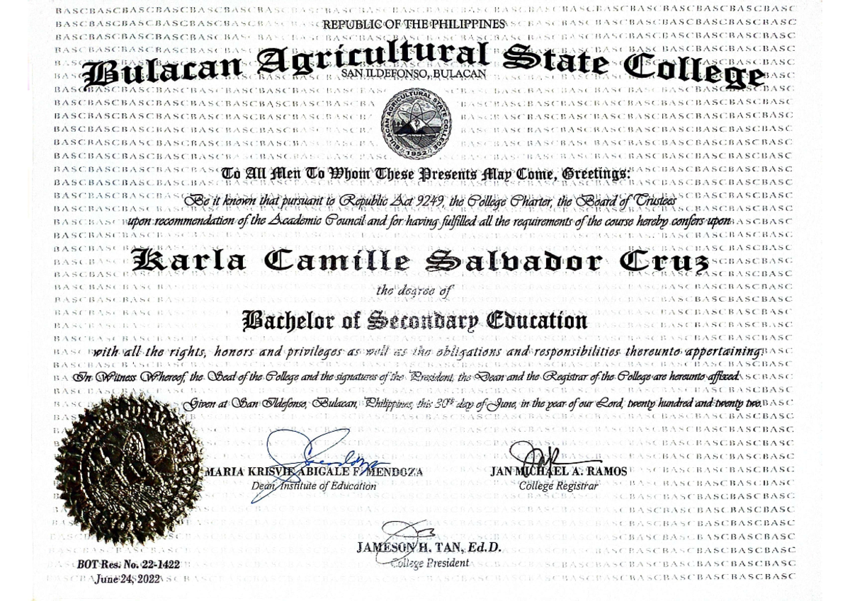 Diploma- Mananguit- Karla - BASCBASCHASCBASCBASCBASCBASC ...