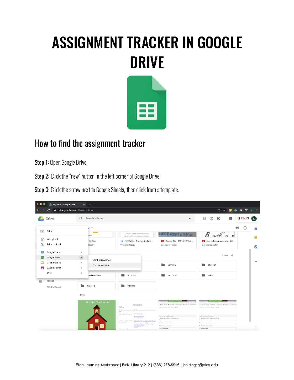Inbound 5235000283066824918 - ASSIGNMENT TRACKER IN GOOGLE DRIVE How to ...