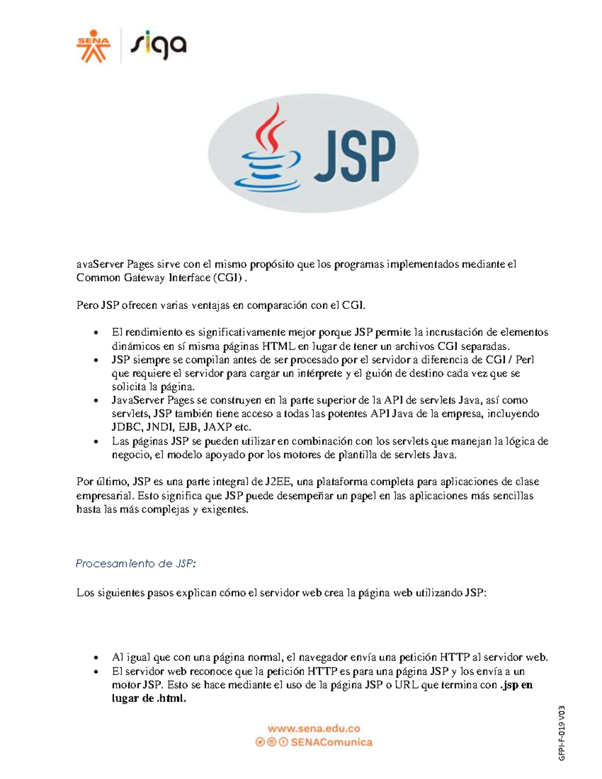 Introducción Jsp java - 019 V 03 avaServer Pages sirve con el mismo ...