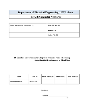 Chap#1 - Q#13, 16 - Lecture notes of computer network - Group- Q#13 ...