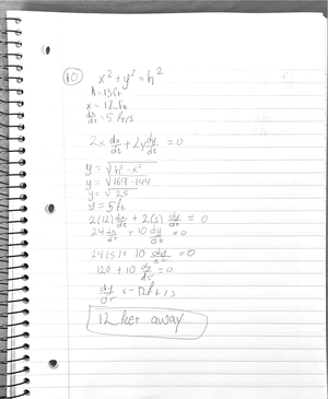Sample Final for math 251 - MATH 251 Fall 2021 Name: Student Number ...