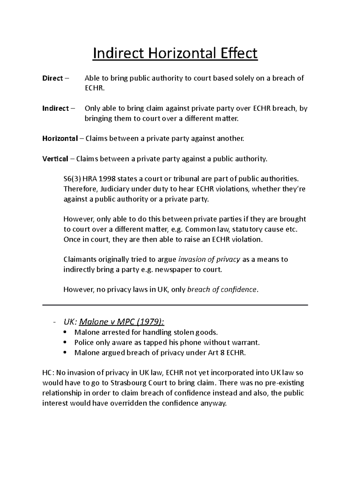 Indirect Horizontal Effect - Indirect Horizontal Effect Direct – Able ...